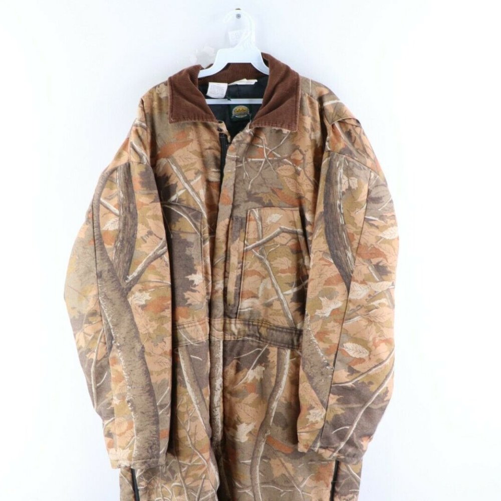 Vintage 90s Cabelas Skyline Camouflage Insulated Hunt… - Gem